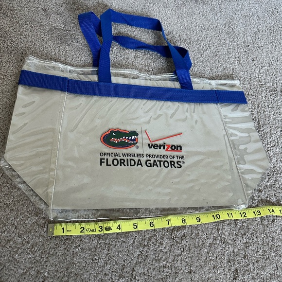 Bags | New Florida Gators Clear And Royal Blue Bag | Poshmark